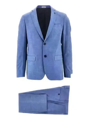 BRERAS MILANO Buttoned Suit - Blue