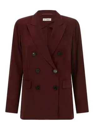 Alberto Biani Double-breasted Blazer - Red