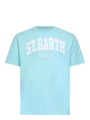 MC2 SAINT BARTH Printed T-shirt - Blue