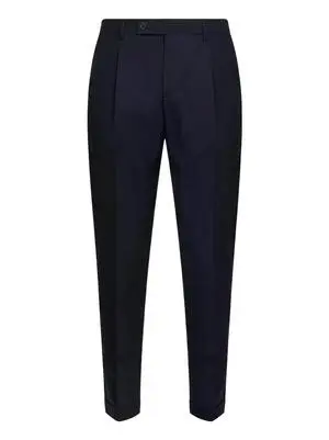 D4.0 Pleated Trousers - Blue