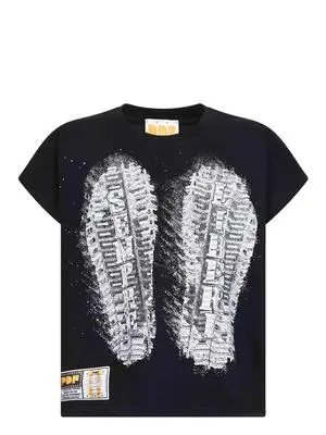 PDF Barti Sempre Liberi Graphic T-shirt - Black