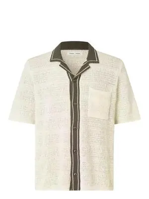 SAMSOE SAMSOE Chest-pocket Shirt - Neutrals
