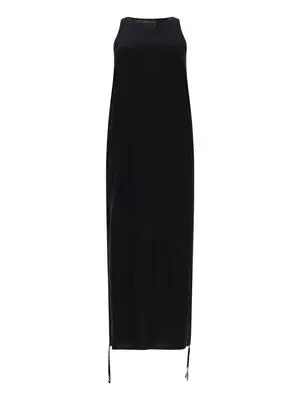 Y3 Racer Cinch Midi Dress - Black