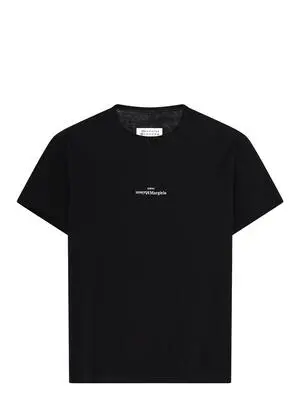 MAISON MARGIELA T-shirt In Cotone - Black