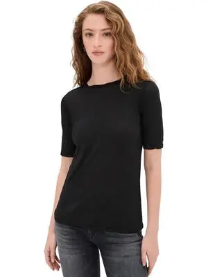 ALL THREE Victoria Tee - Black