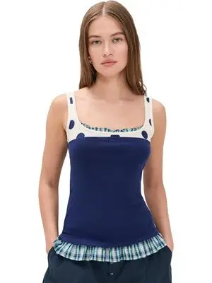 DAMSON MADDER Idelle Jersey Top - Multi