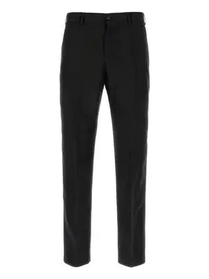 PT TORINO Belt-loops Trousers - Black