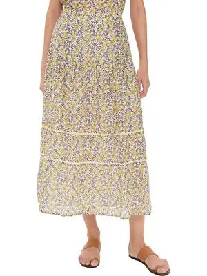 XIRENA Agatha Floral Print Skirt