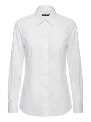 Dolce & Gabbana Long-sleeved Shirt - White
