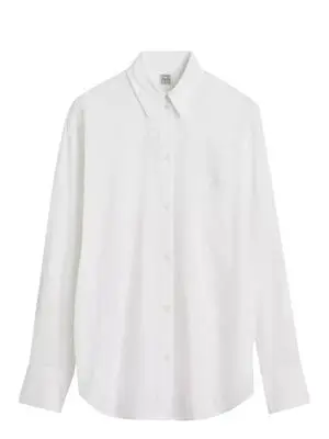 TOTEME Classic Buttoned Shirt - White