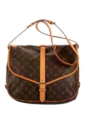 LOUIS VUITTON Saumur Shoulder Bag