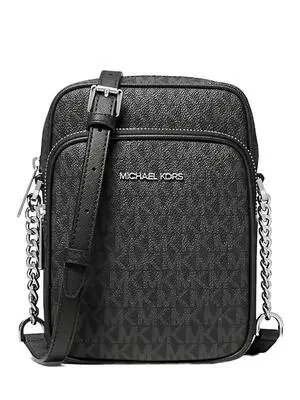 Michael Kors Jet Set Travel Cross Body Bag - Black