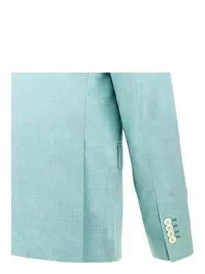 BRERAS MILANO Peak-lapel Wool Suit - Green