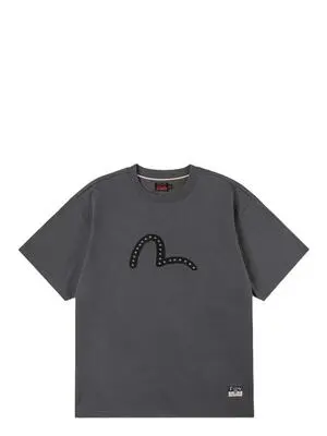 EVISU Seagull Printed T-shirt - Grey