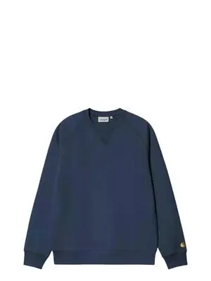 Carhartt Work In Progress Chase Raglan-sleeve Sweatshirt - Blue