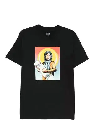 Obey Skateistan Graphic-print T-shirt - Black