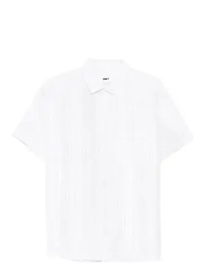 Obey Pinstripe Short-sleeve Shirt - White