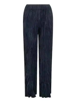 GONGDID DESIGN Wavy Trousers - Blue