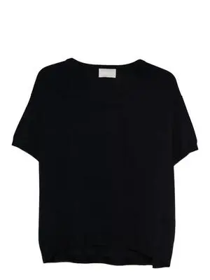 Hemisphere Short-sleeve Knitwear - Blue