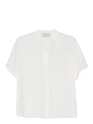 Hemisphere Short-sleeve Top - White