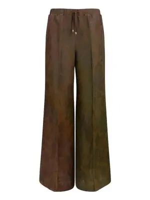 True Royal Floral Trousers - Brown