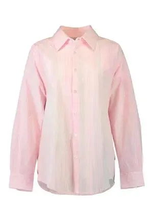 THE LADY AND THE SAILOR Striped Shirt - Pink