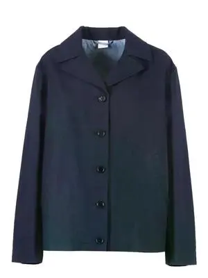 Aspesi Buttoned Cotton Jacket - Blue