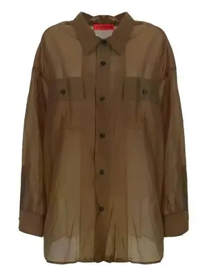 THELATEST Button Flap Shirt - Neutrals