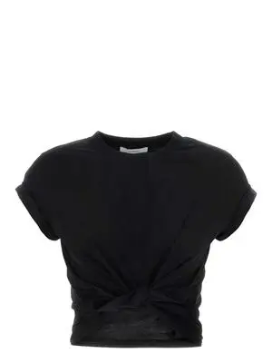 Givenchy T-shirt With Bow Detail - Black