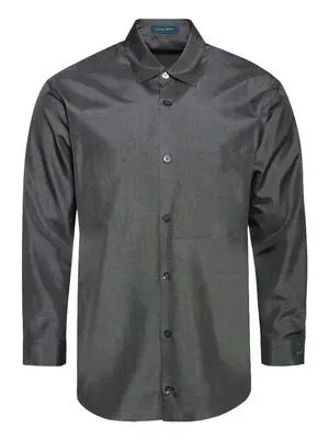 CASELLA MEYER Embroidered Long-sleeve Shirt - Grey