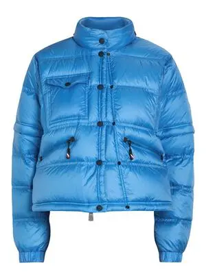 Moncler Mauduits Padded Shell Bomber Jacket - Blue