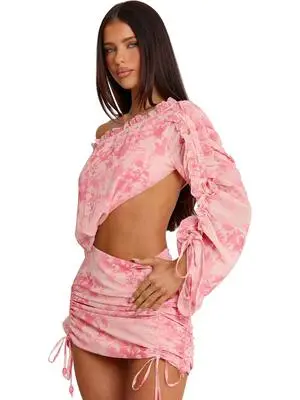 OUTCAST Eliose Mini Dress - Print