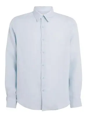 Sandro Linen Shirt - Blue