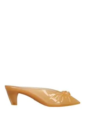 Chloé Jelly Heeled Mules - Brown