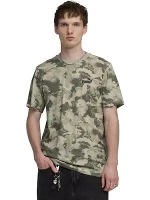 PUMA Camo Print T-shirt - Beige