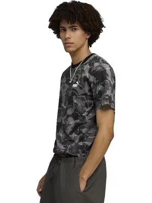 PUMA Camo Print T-shirt - Black