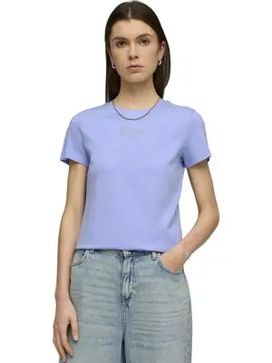 PUMA Essentials Script T-shirt - Purple