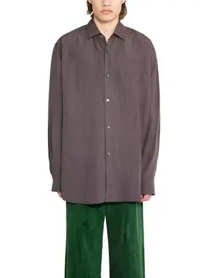 SSSTEIN Oversized Pocket Shirt - Grey