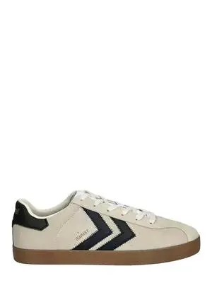 HUMMEL Diamant Round-Toe Sneakers Neutrals