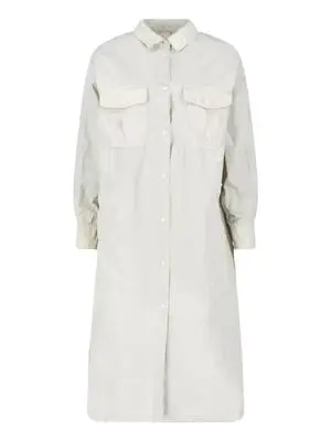 Aspesi Mid-length Coat - Neutrals