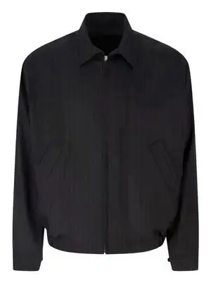 KAPTAIN SUNSHINE Pinstriped Zip Jacket - Blue