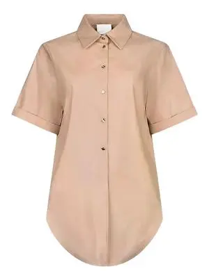 Liu Jo Tie-Front Shirt Neutrals
