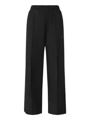 HINNOMINATE Ribbed Track Pants - Black