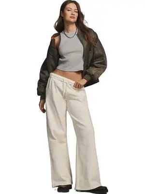 ANINE BING Kacey Sweatpants Ecru