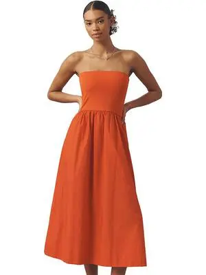 Z Supply Sunsought Midi Dress - Lychee