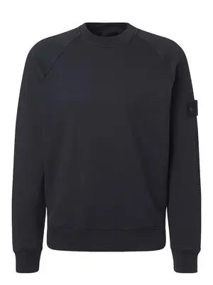 Stone Island Cotton Jersey Sweatshirt - Blue