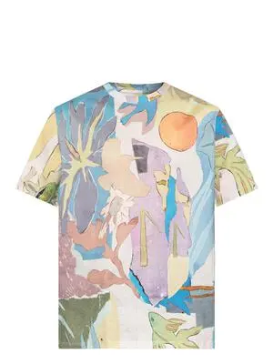 Paul Smith T-shirt With Print - Multicolour
