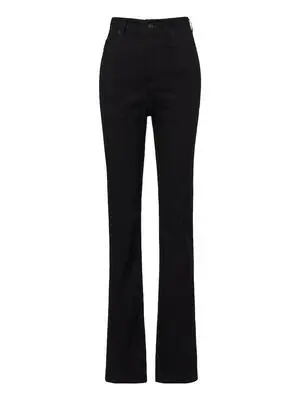 Balenciaga BALENCIAGA High-Rise Straight Jeans Black