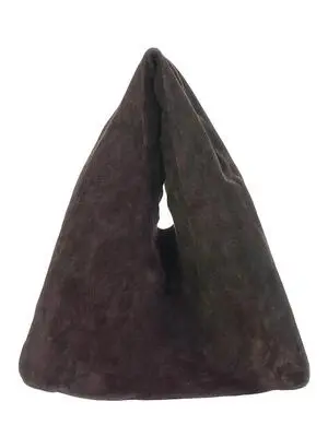 THE ROW Bindle Small Suede Shoulder Bag