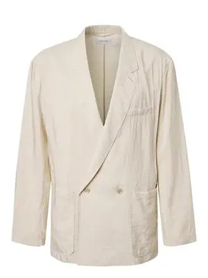 LEMAIRE Silk-blend Blazer - Beige